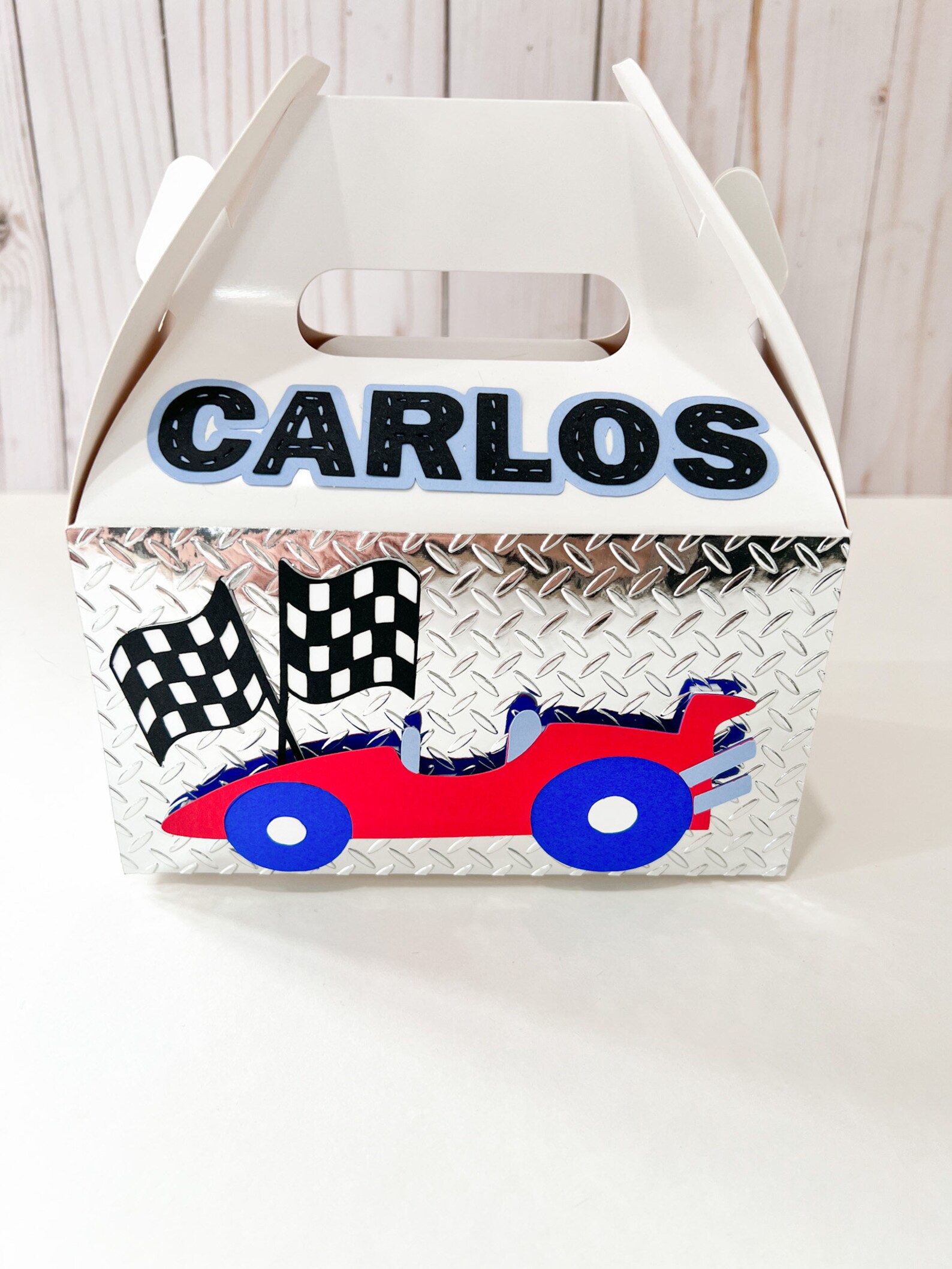 Race Car Gable Boxes Race Car Boxes Race Car Treat Boxes - Etsy