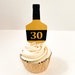Whiskey Cupcake Topper, Aged to Perfection Cupcake Topper, Whiskey ...