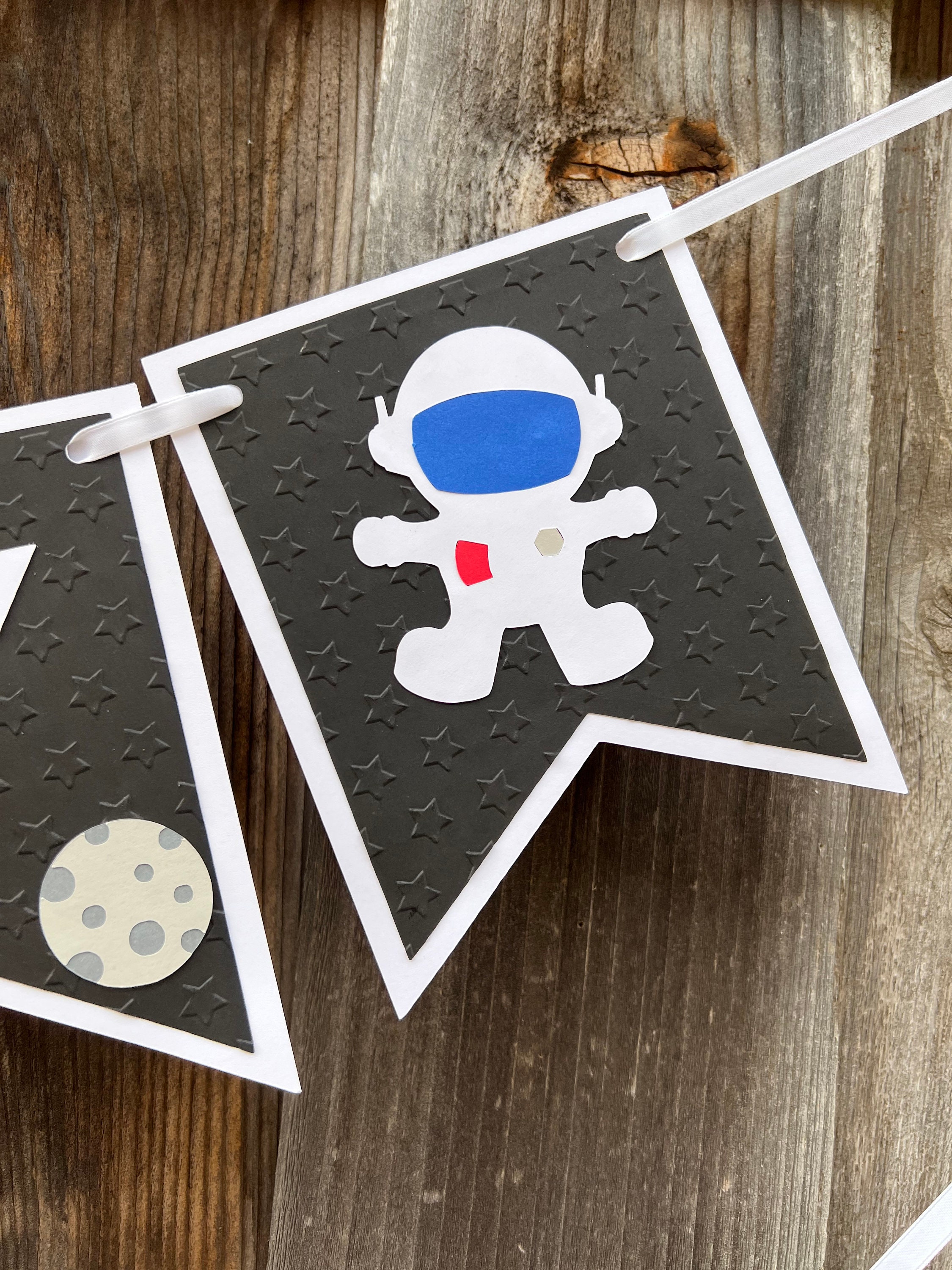 Space Banner Space Birthday Banner Astronaut Banner Planet | Etsy