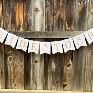 Bride to Be Banner, Bridal Shower Banner, Bride to Be Party, Wedding ...