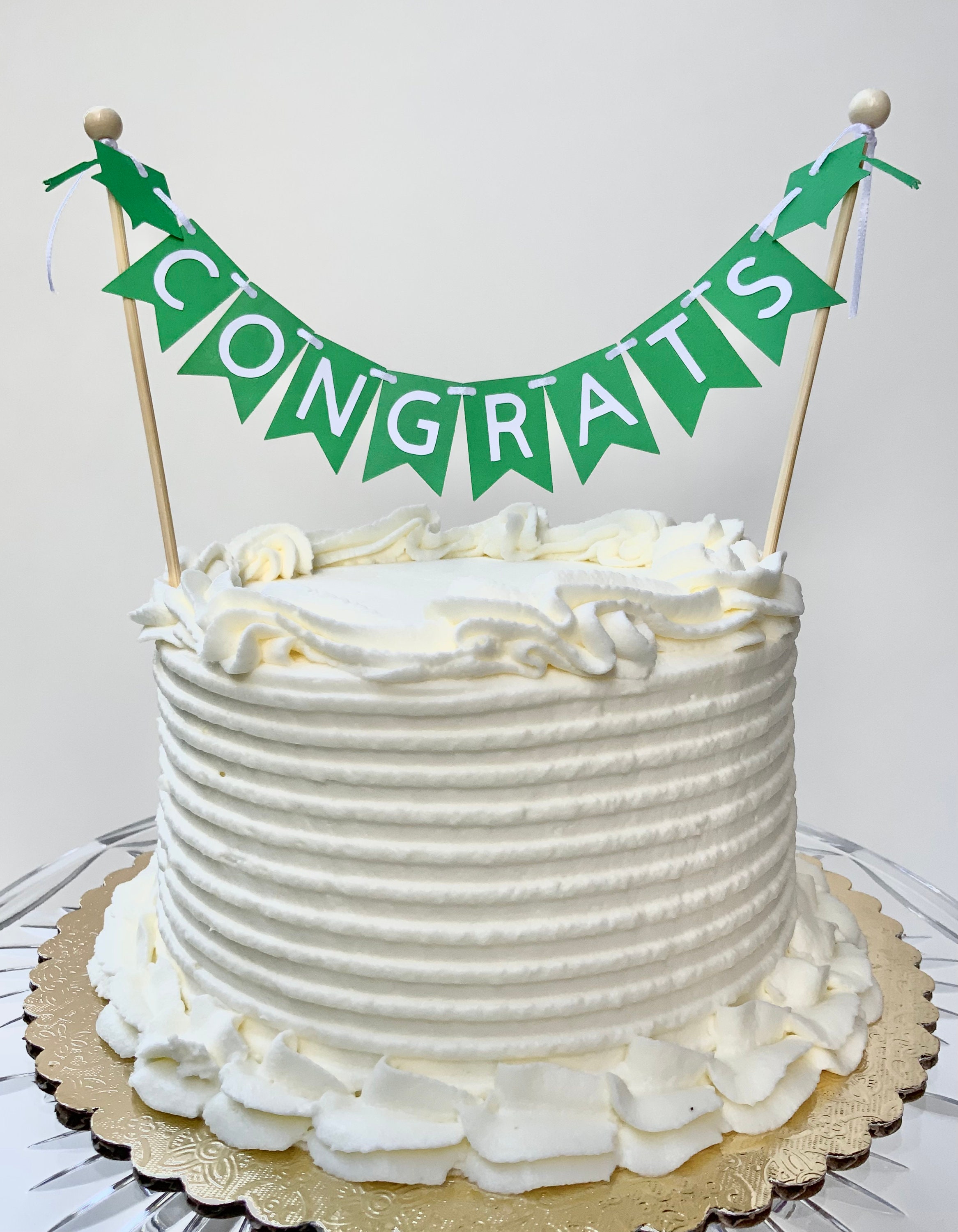 Graduation Banner Cake Topper Graduation Cake Topper Class | Etsy