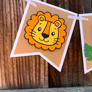 Lion High Chair Banner, Lion First Birthday, Lion ONE Banner, Lion ...