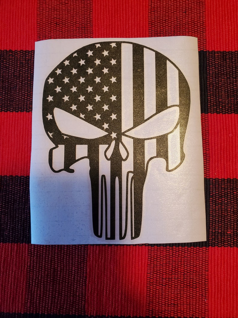 Punisher Flag - Etsy