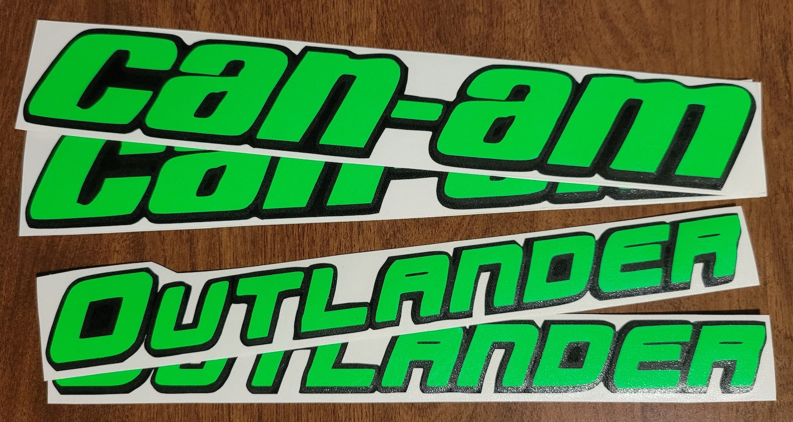 Can-am & Outlander Logos WITH Background - Etsy