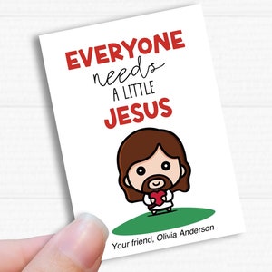 Everyone Needs a Little Jesus Cards - Etsy