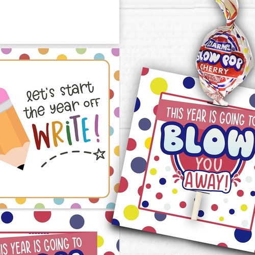 Welcome Back to School Tags. Not Editable. Open House Tags. - Etsy