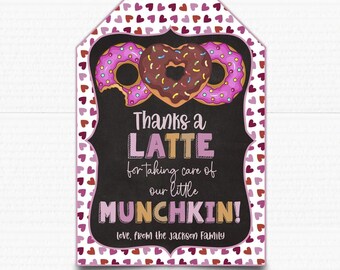 Thanks a Latte - Etsy