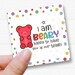 Welcome Back to School Tag. Not Editable. I Am Beary Happy to Have You ...