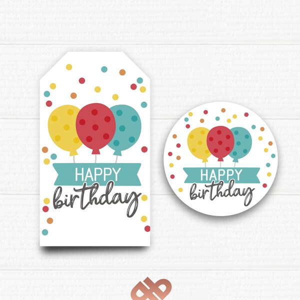 Feliz cumpleanos stickers - Etsy México