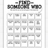 Editable Halloween Bingo Game Find Someone Who Edition Fun Printable in ...