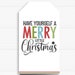 Printable Christmas Tag. Have Yourself a Merry Little Christmas. Favor ...