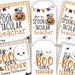 Printable Halloween Tags. Teacher Appreciation. for a Fabulous - Etsy