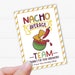 Employee Appreciation Favor Tag. Staff Appreciation. Nacho Average Team ...
