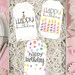 Printable Birthday Tags. Instant Download. Not Editable. Favor Tags ...