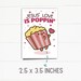 Christian Valentine Popcorn Tags Printable, Jesus Love is Poppin, Pop ...