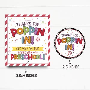 Printable Back to School– "popping With Excitement" – Instant Download ...