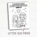 Christmas Nativity Coloring Page | Mary Joseph and Baby Jesus | Luke 2: ...