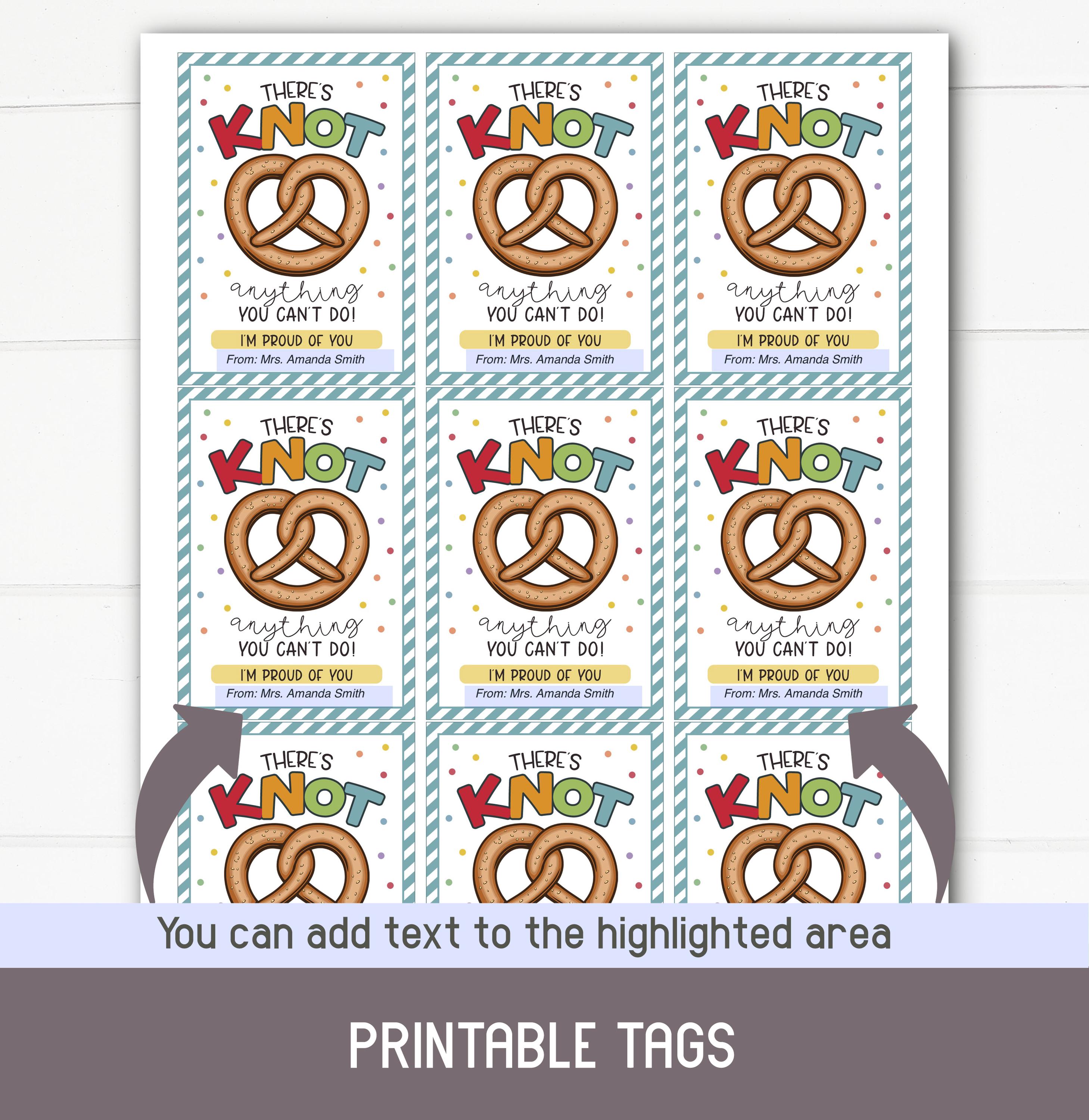 Testing Encouragement Tags | Printable Student Motivational Gift Tags ...