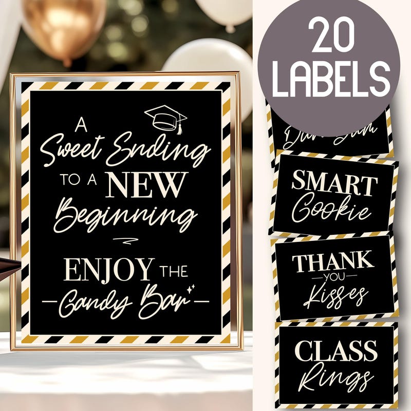 Graduation Candy Bar - Etsy