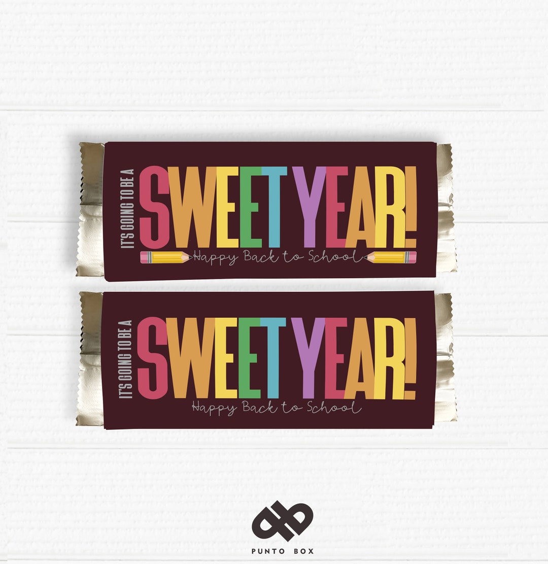 Printable Teacher Appreciation Chocolate Candy Bar Wrapper. Back to ...