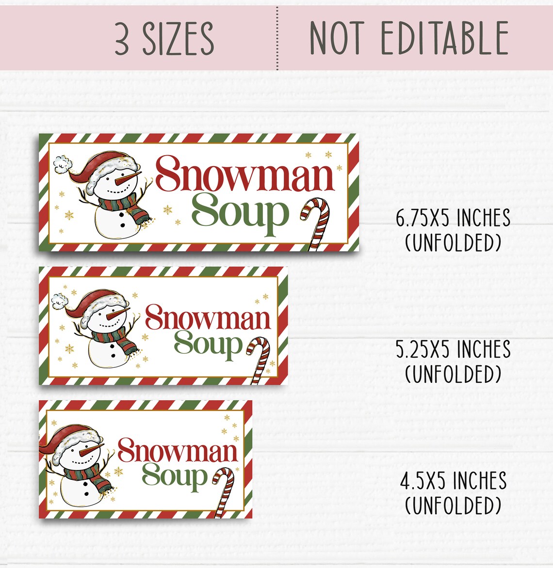 Christmas Printable Treat Bag Toppers. Elf Kisses. Reindeer Food ...