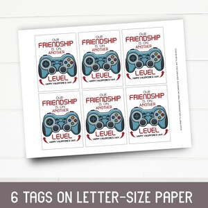 Gamer Valentine Cards Bundle | Printable Digital Download for Boys ...