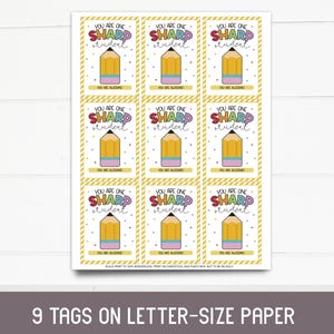 Testing Encouragement Tags | Printable Student Motivational Gift Tags ...