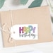 Printable Birthday Tags. Favor Tags. Three Different Designs, Three ...