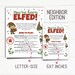 You’ve Been Elfed Christmas Game Printable | Neighborhood and Office ...