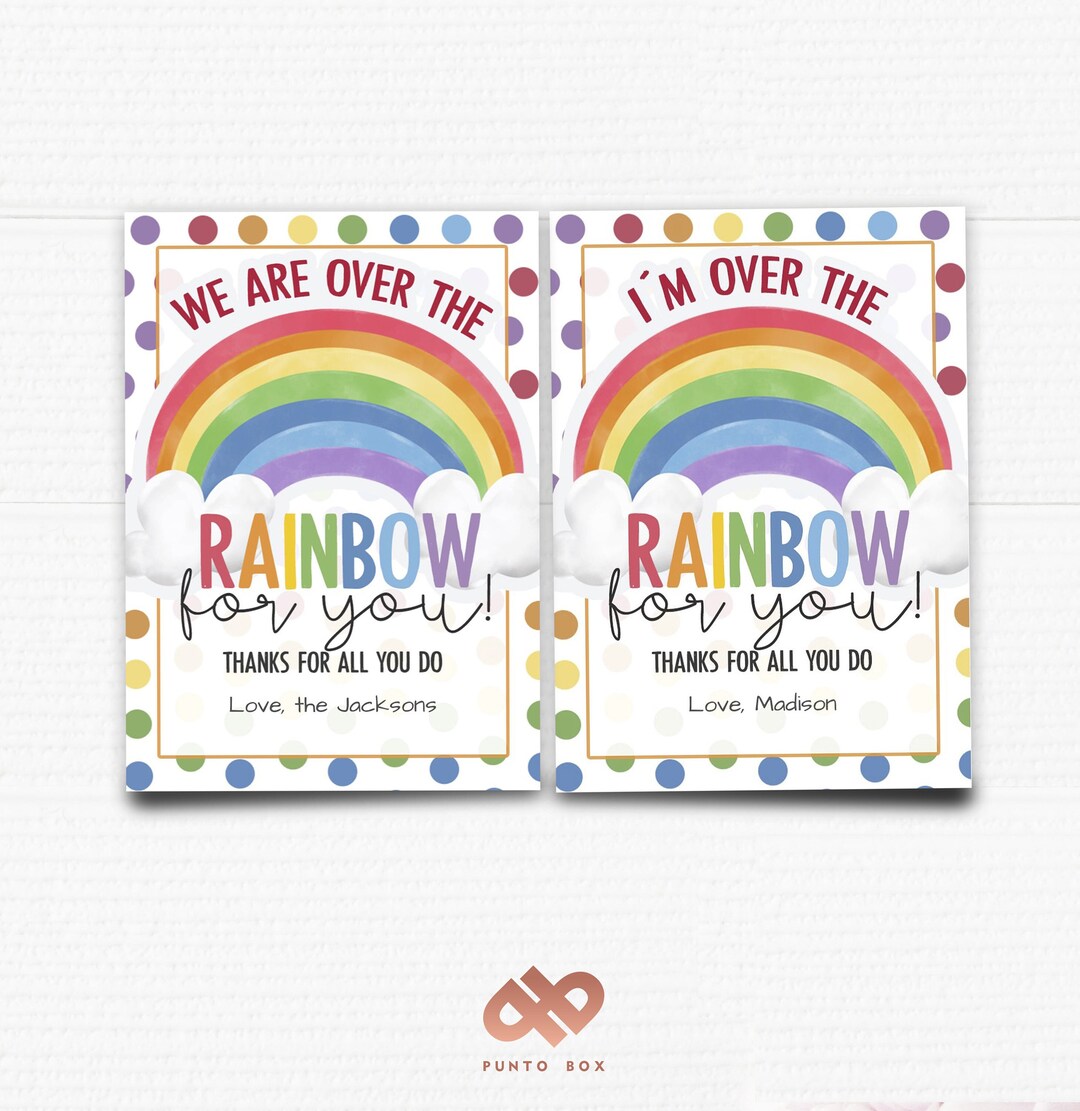 Teacher, Staff Appreciation Favor Tags. Candy Favor Printable Tag. Over ...