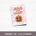 Religious Halloween Tags. Printable Bundle Treat Labels. Sunday School ...