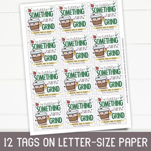 Printable Back to School Coffee Tag • A Little Something to Help You ...