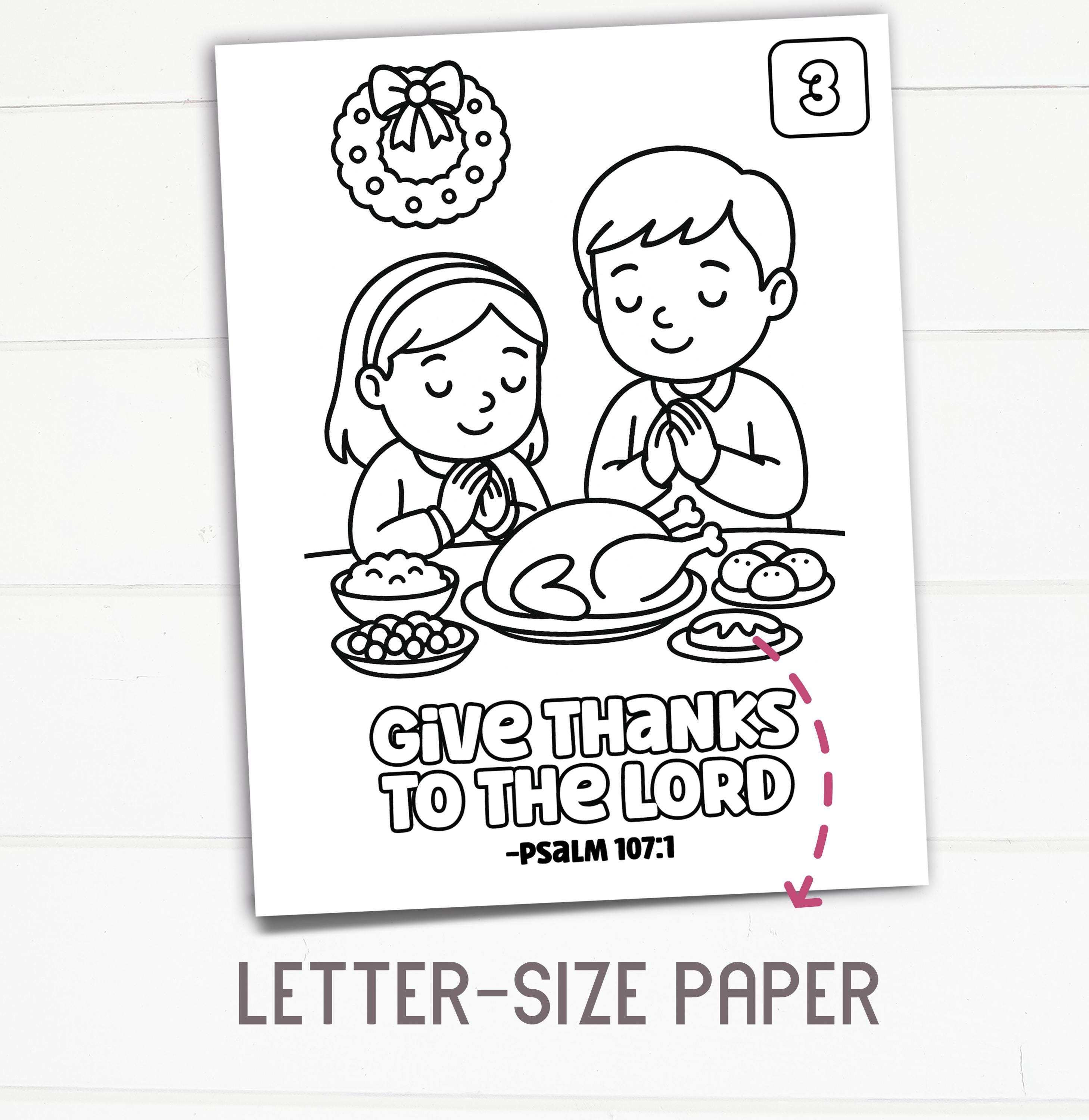 Printable Advent Coloring Calendar for Kids – Bible Verse Christmas ...