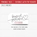 Printable Thank You Tag 2x3.5 | Beyond Grateful Favor Tag | Minimal ...