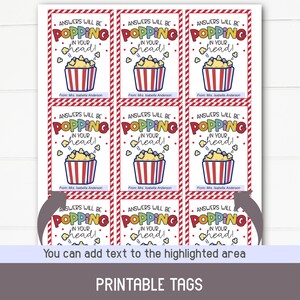 Testing Encouragement Tags | Printable Student Motivational Gift Tags ...