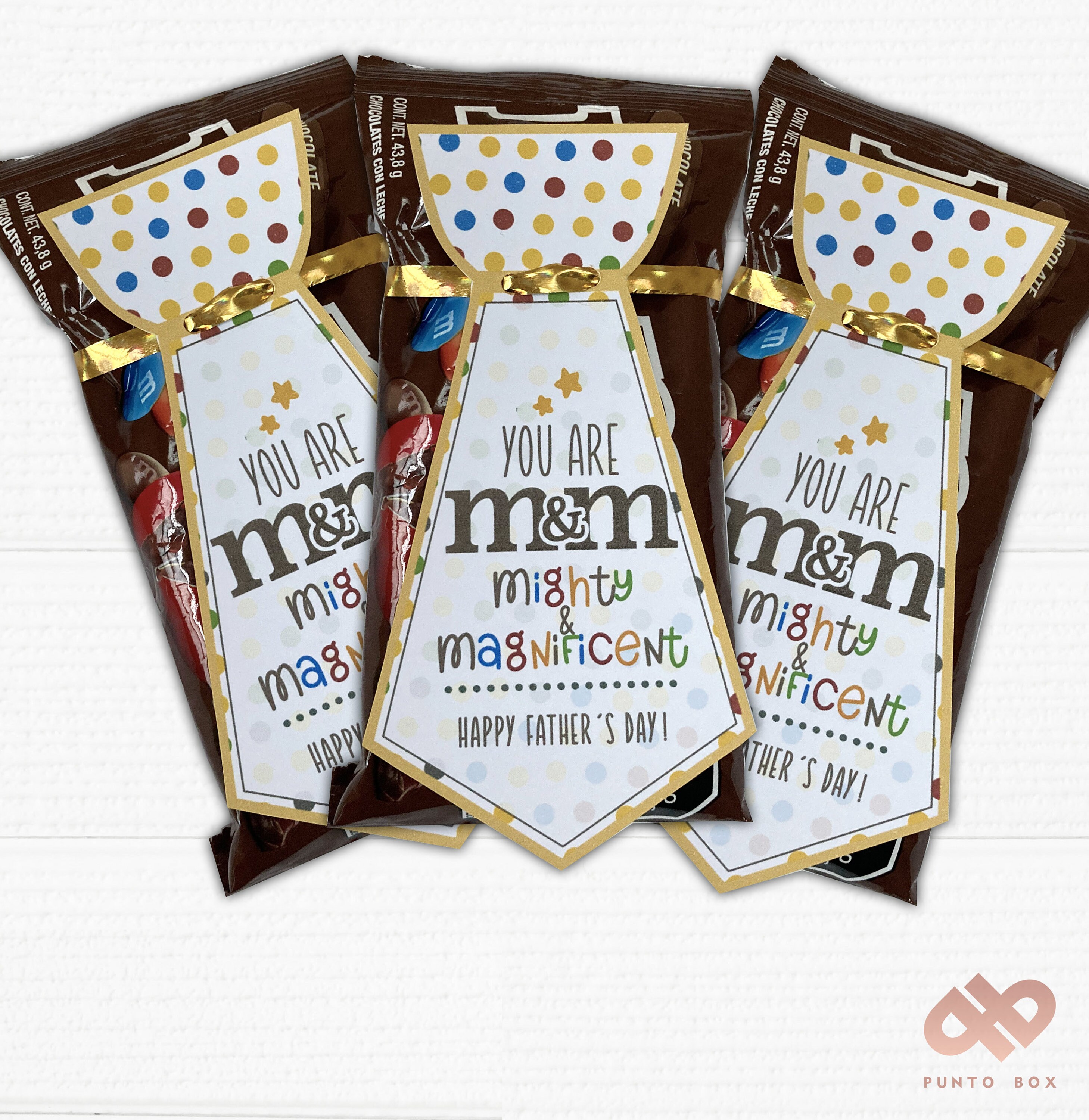 Printable Fathers Day Chocolate Tie Tags. Six Different Tags. - Etsy