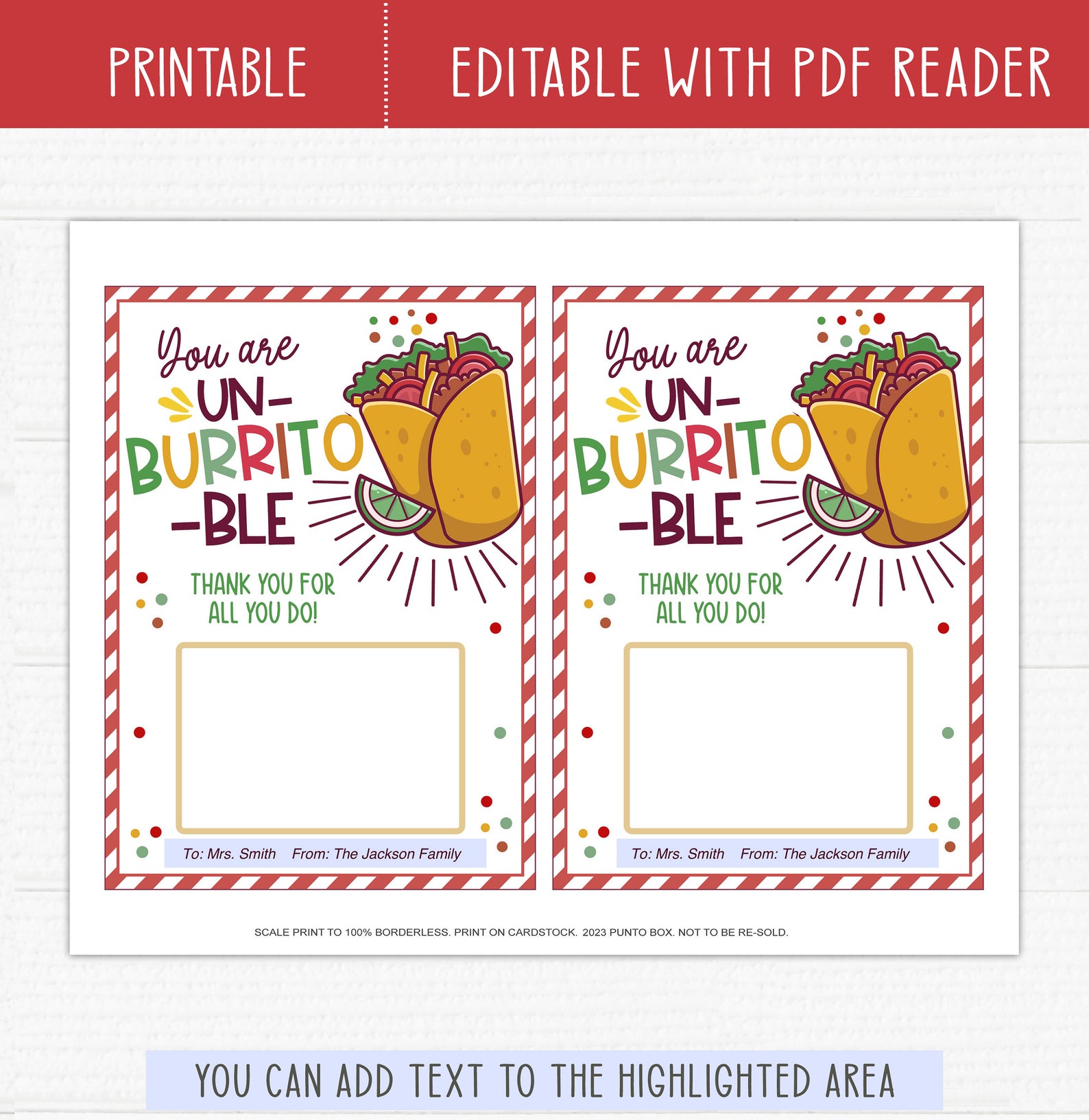 Printable Appreciation Gift Card Holder. Staff Teacher - Etsy