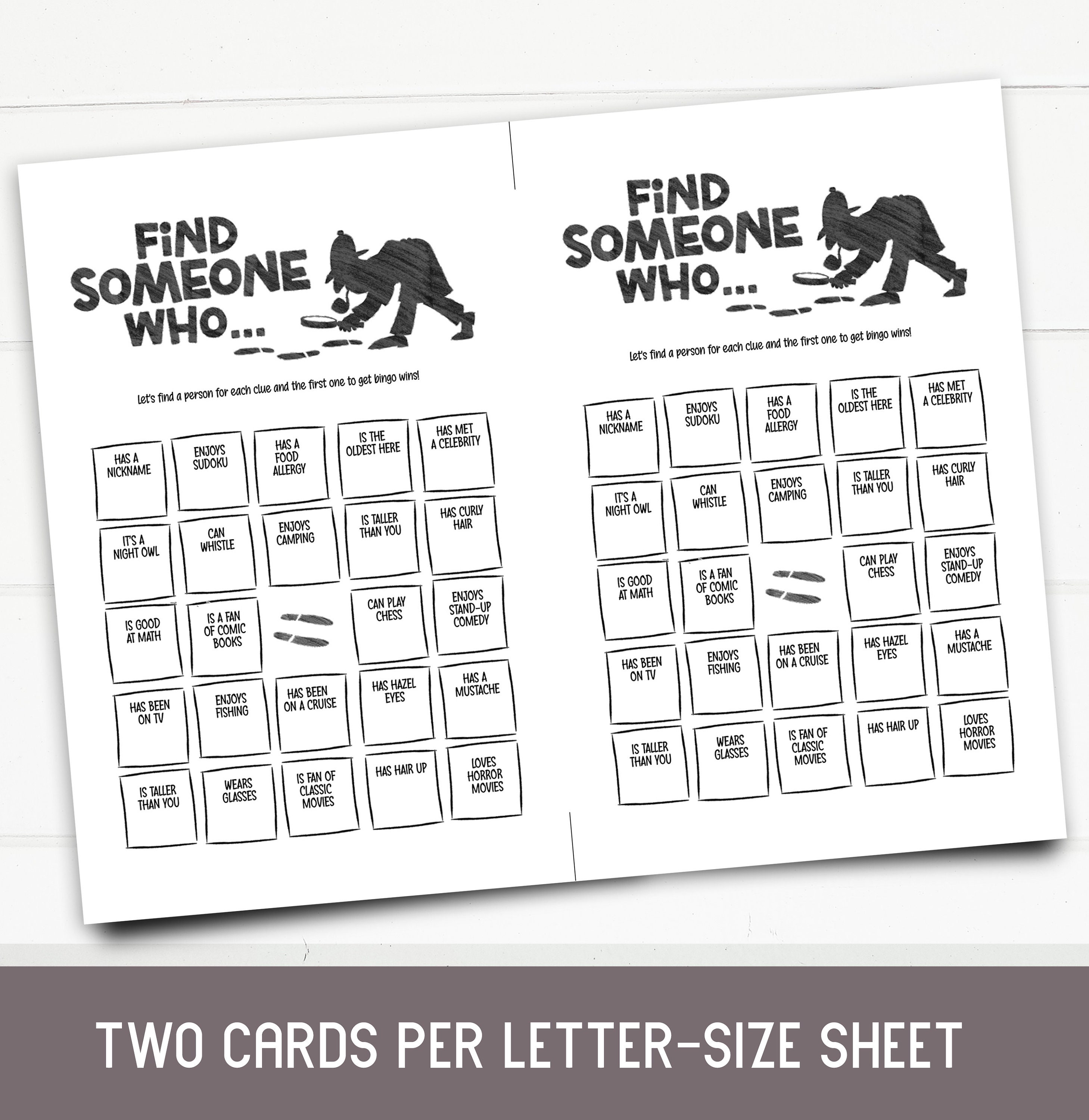 Printable Get to Know You Bingo. Find Someone Who. Icebreaker Game ...