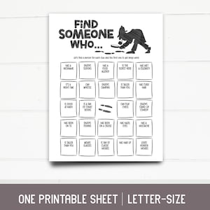 Printable Get to Know You Bingo. Find Someone Who. Icebreaker Game ...