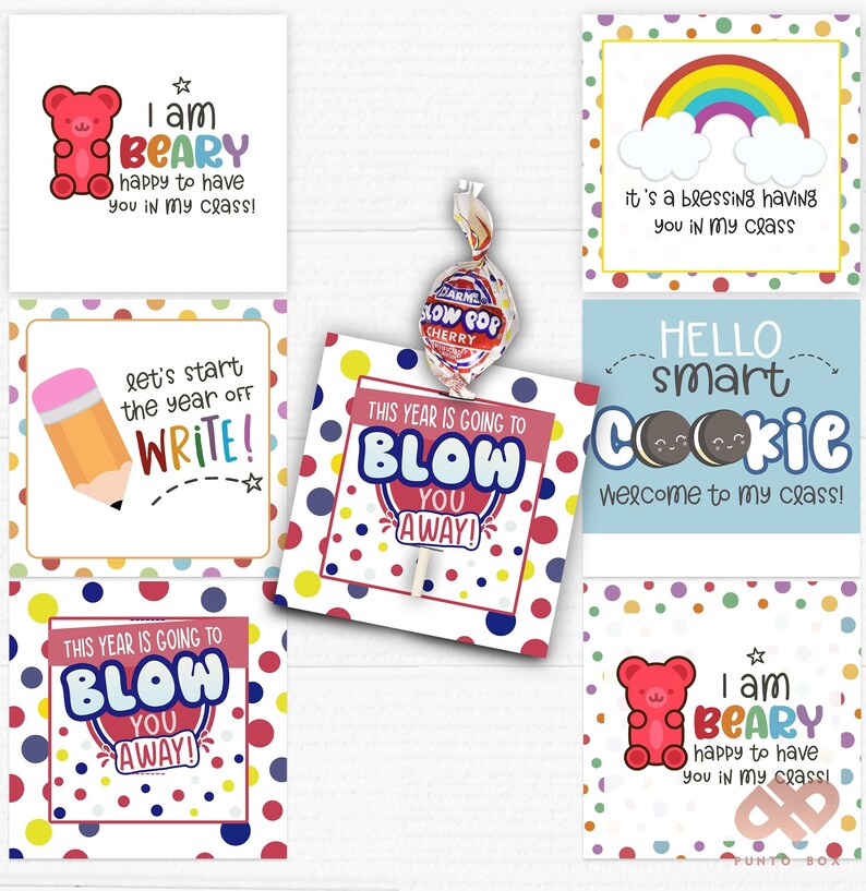 Welcome Back to School Tags. Not Editable. Open House Tags. - Etsy