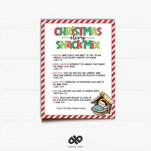 Printable Christmas Gift Tags. Christmas Story Snack Mix. Religious ...