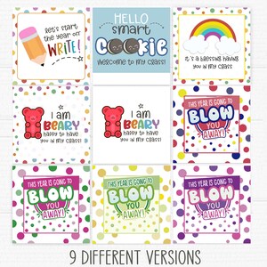 Welcome Back to School Tags. Not Editable. Open House Tags. Five ...