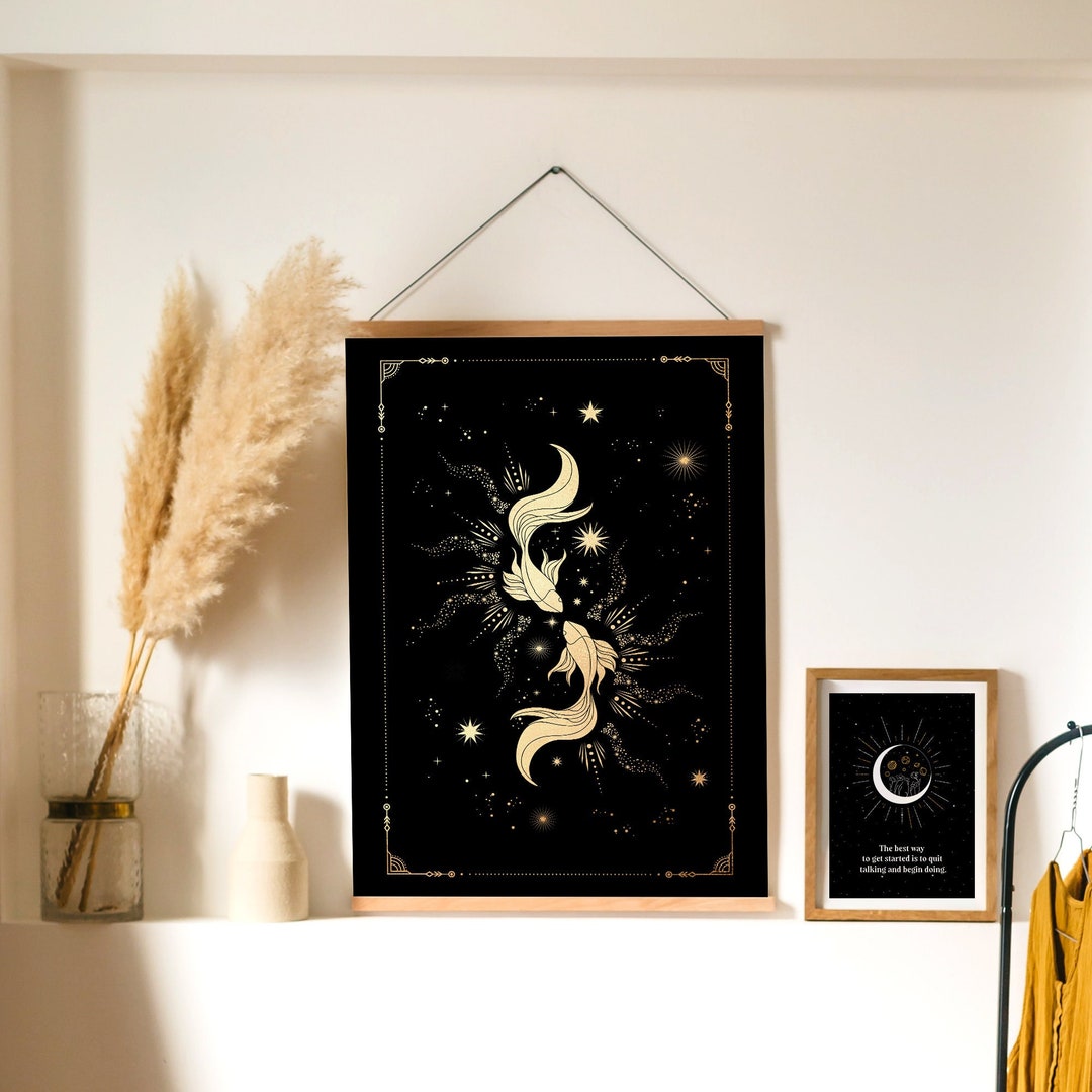 Celestial Decor Witch Wall Decor Witchy Decorations Witchy - Etsy