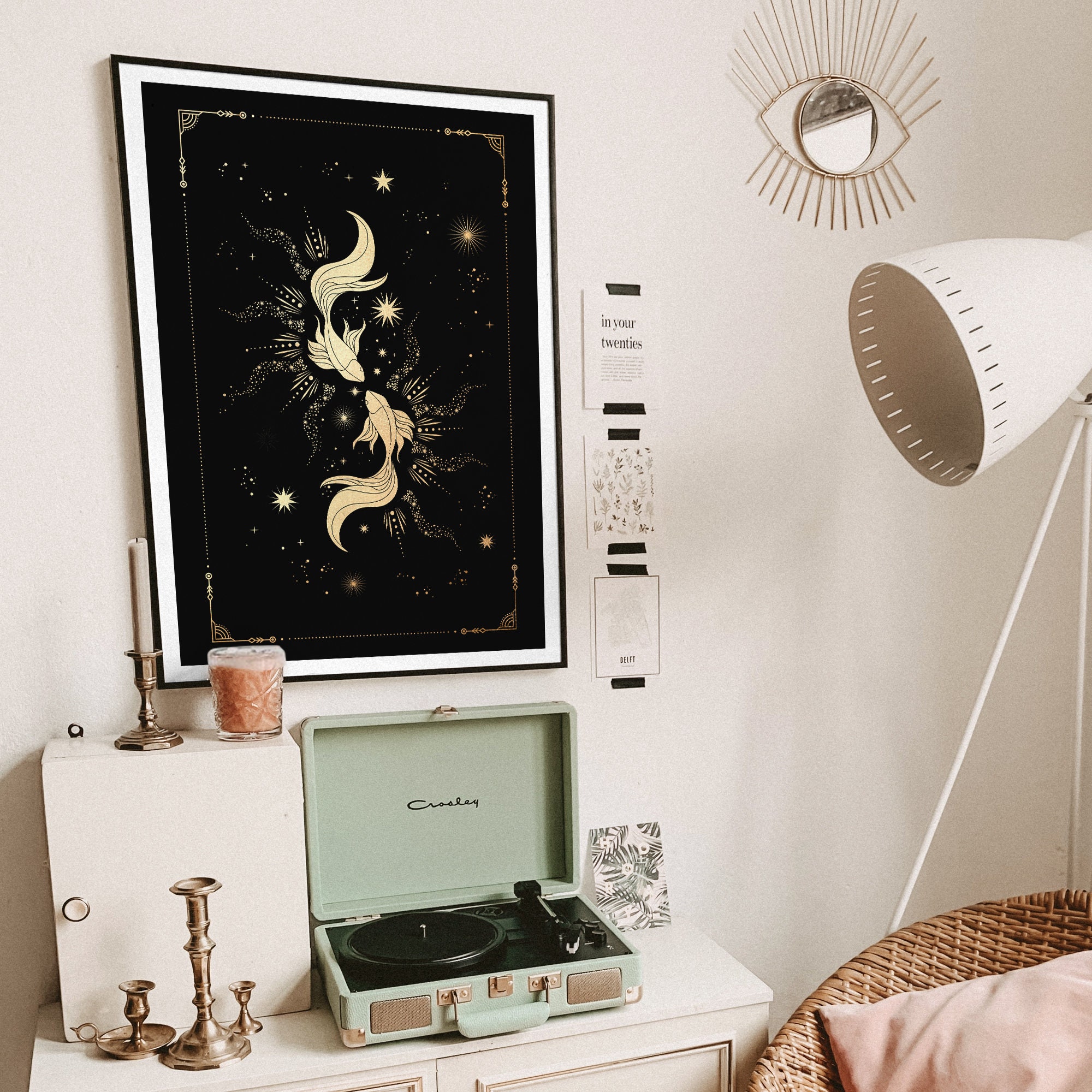 Celestial Decor Witch Wall Decor Witchy Decorations Witchy | Etsy