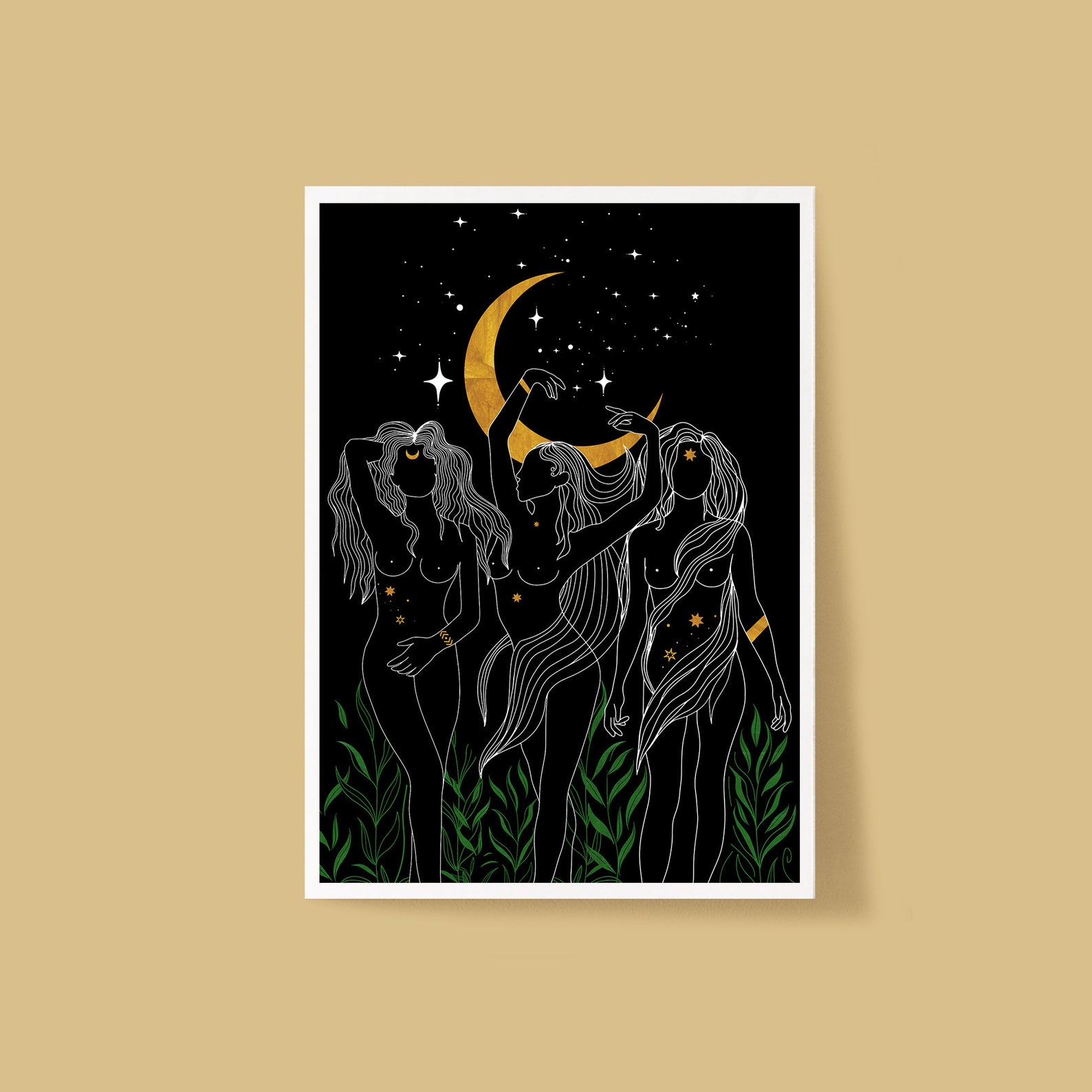 Witchy Wall Art Gallery Wall Set Witchy Art Witchy Decor - Etsy
