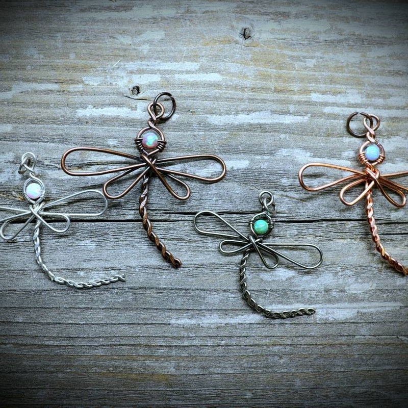 Wire Wrapped Dragonfly - Etsy