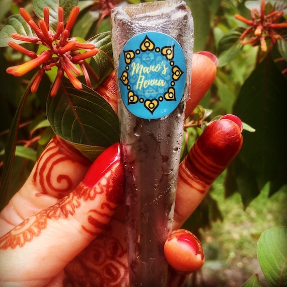 All Natural Henna Cones Made With Organic Henna and Essential | Etsy