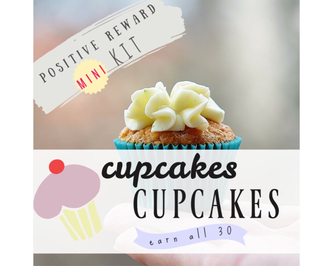 Reward Chart Cupcakes Collect/ Earn 30 for Print or Use as - Etsy