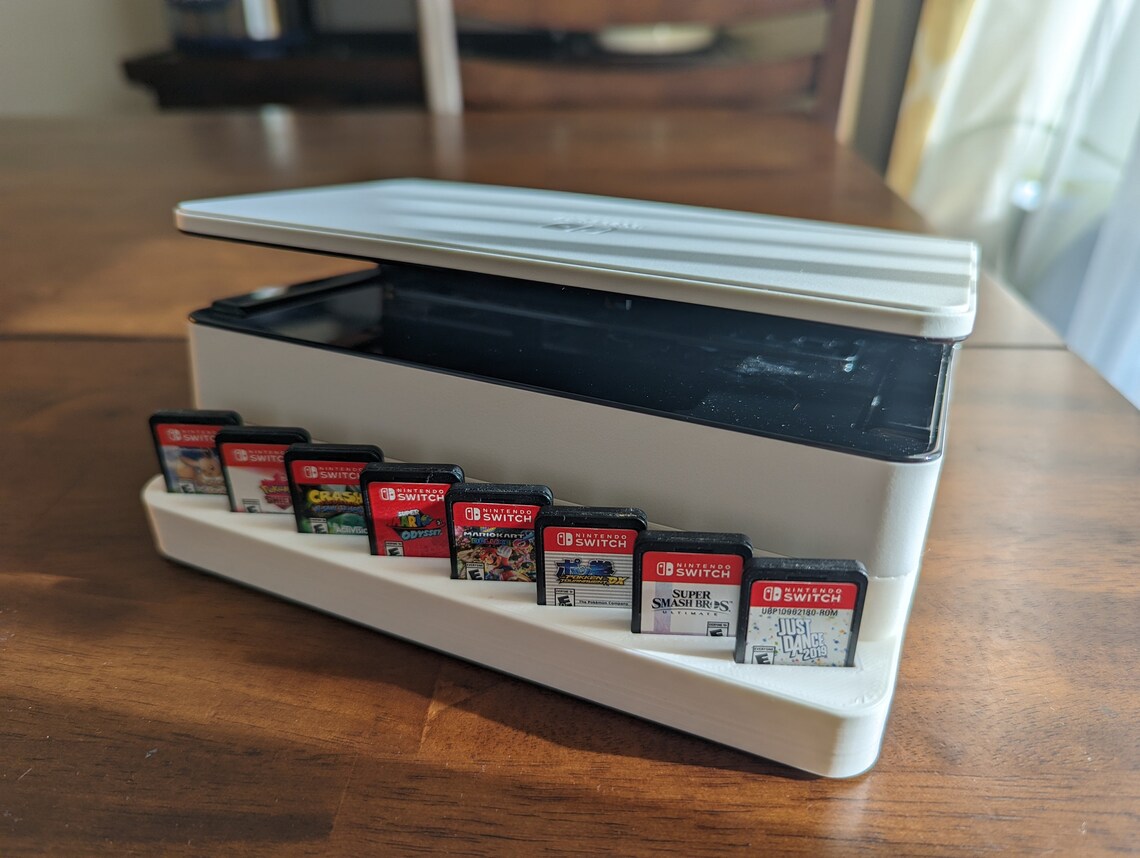 2021 Nintendo Switch OLED Horizontal Stand With Cartridge - Etsy