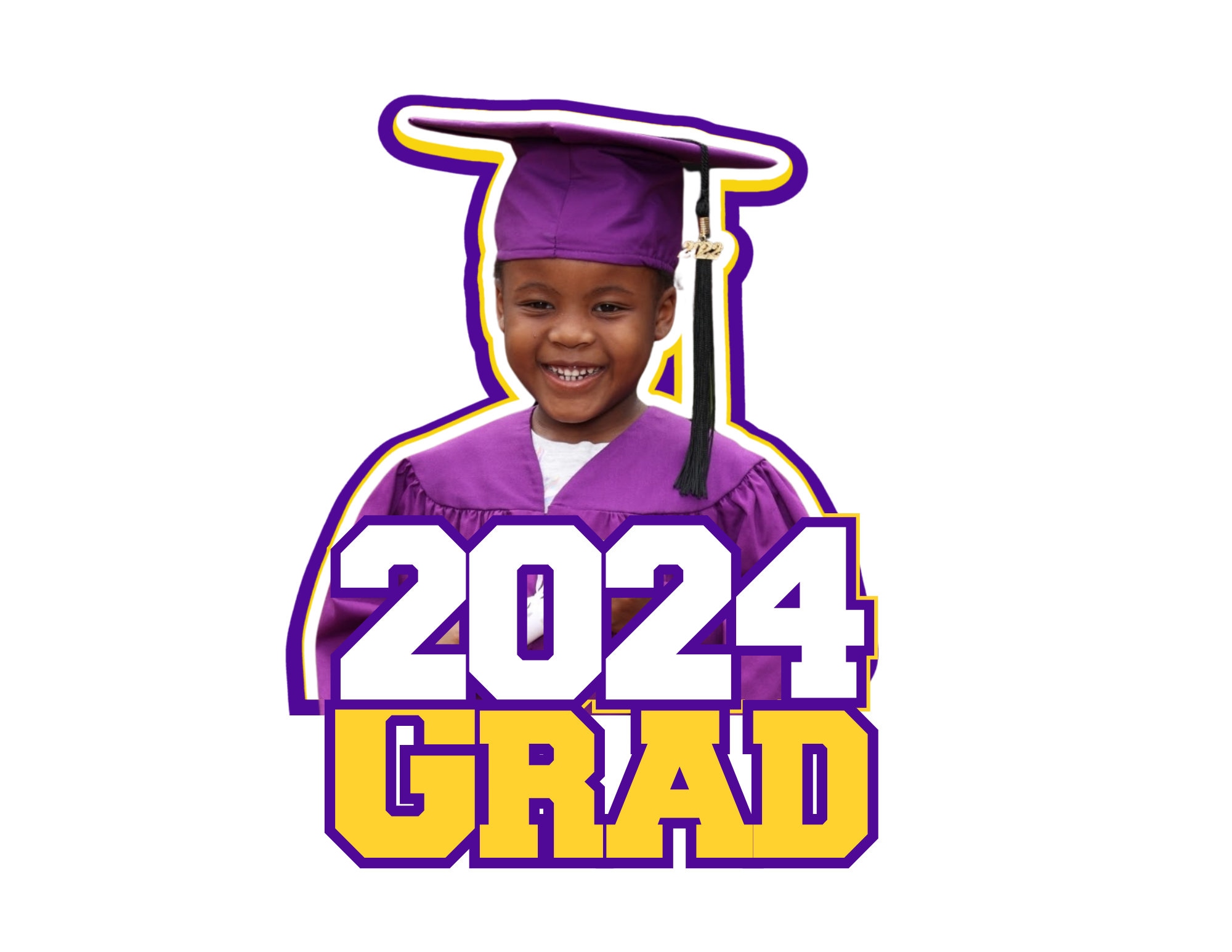 Custom Face Fans With Wooden Handle, Graduation Head, Grad Face Fans ...